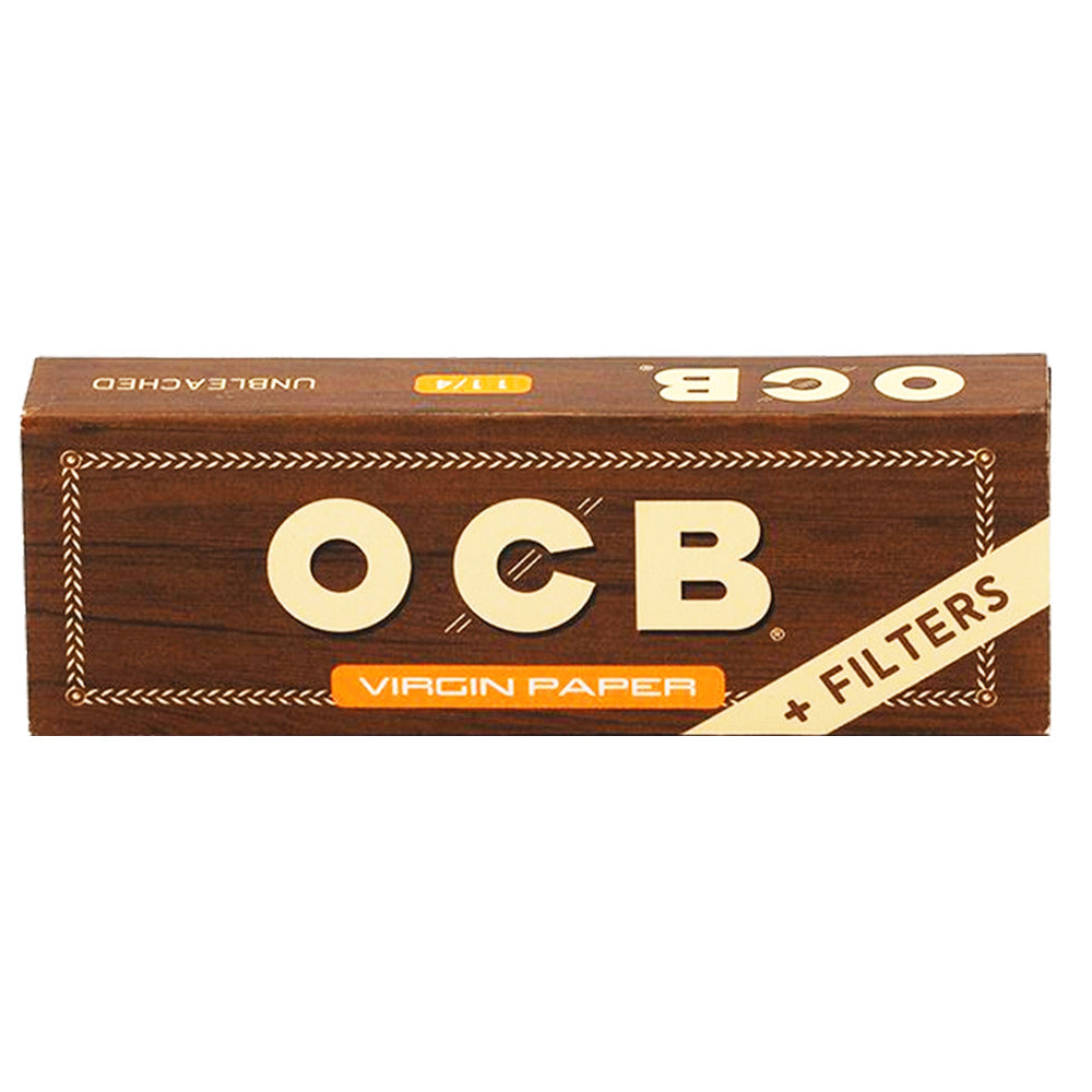 PAPEL OCB VIRGIN 1 1/4 + TIPS – tabaquera